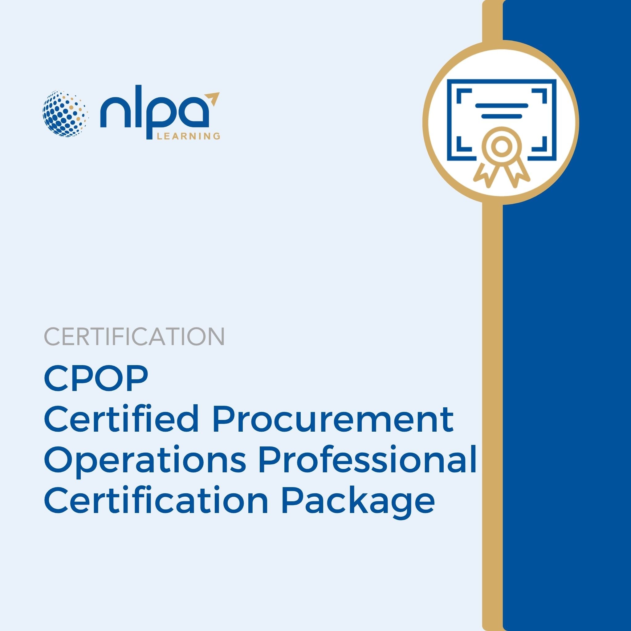 CPOP Certification [Certified Procurement Operations Professional] Pac – NLPA